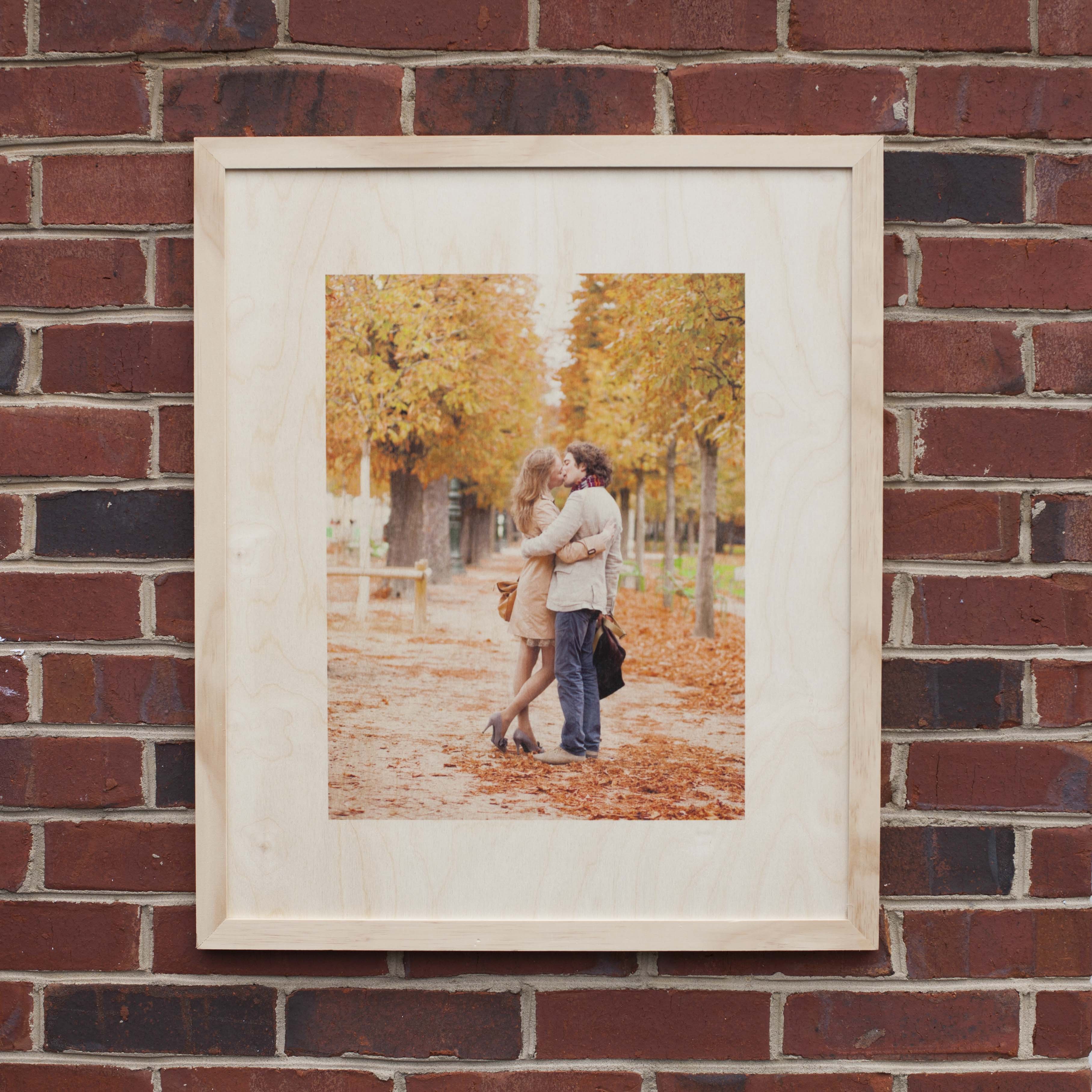 20x24 Framed PearlBoard Print - 6x8 Image - PearlBoard