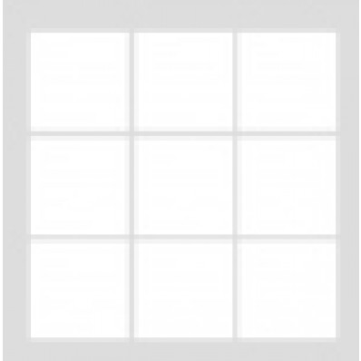 9 Grid - 16x16 Standout Wood Prints - Wood